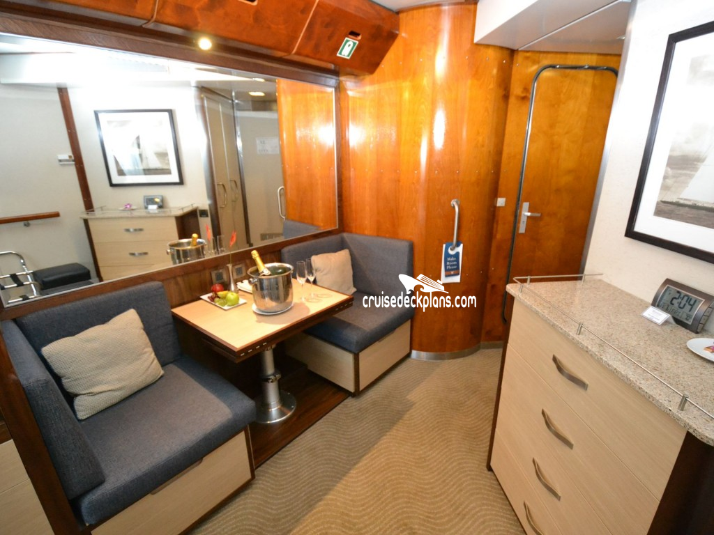 Wind Spirit Owners Suite Stateroom Cabins