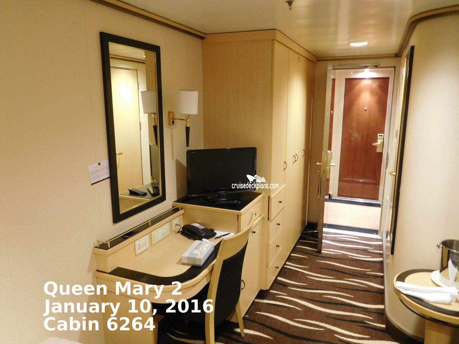 Queen Mary 2 Cabin 6264