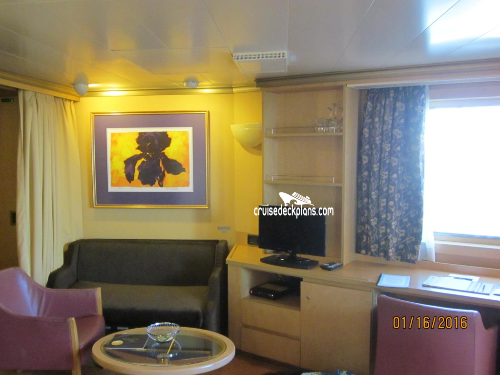 Westerdam Signature Suite Stateroom
