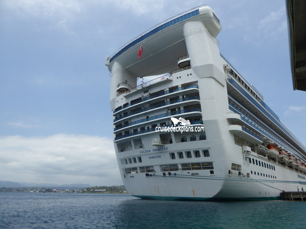 Golden Princess Baja Deck Plan Tour