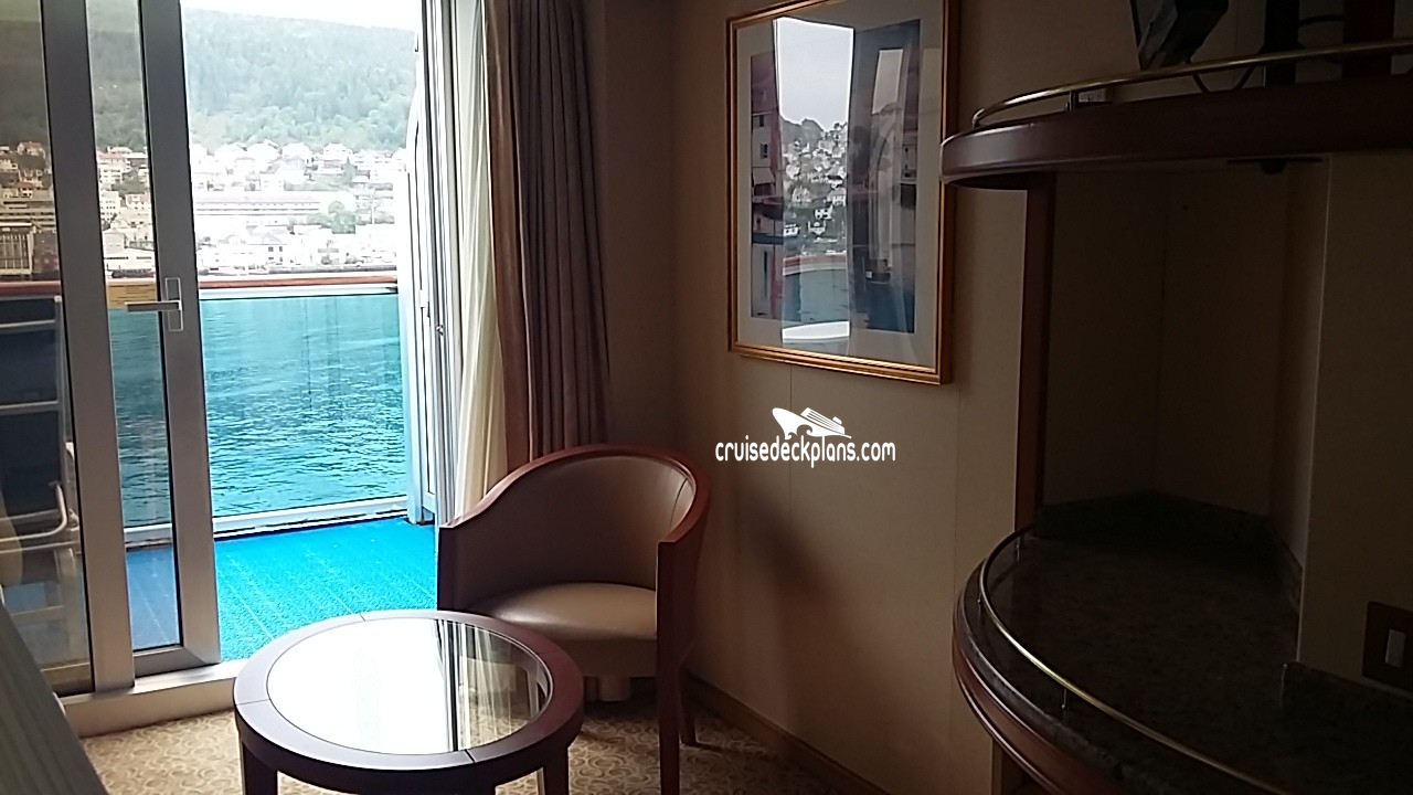 Emerald Princess Cabin D214