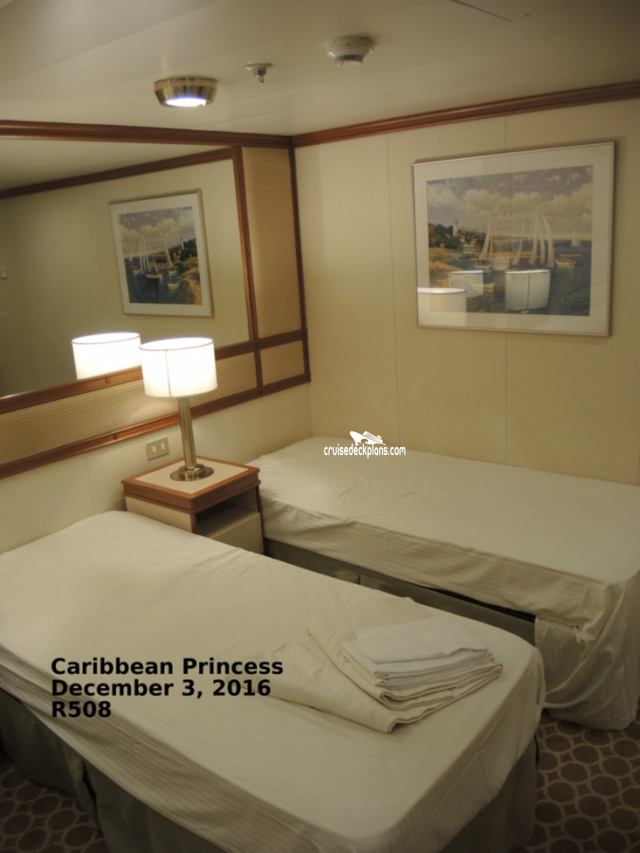 Cabin R508 Caribbean Princess Stateroom