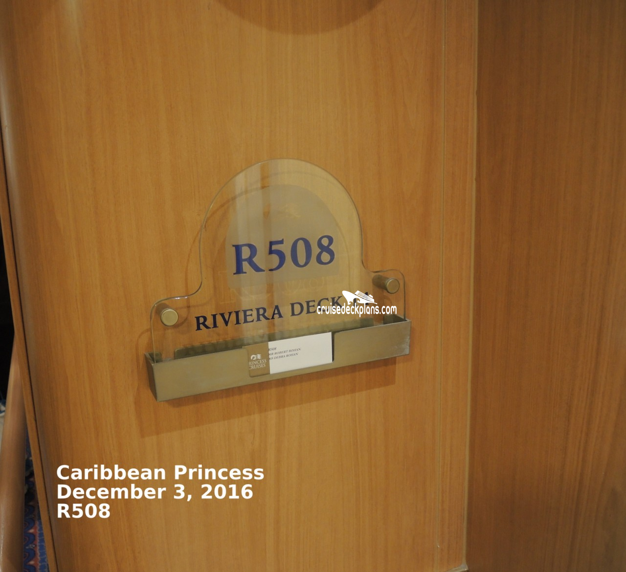 Cabin R508 Caribbean Princess Stateroom