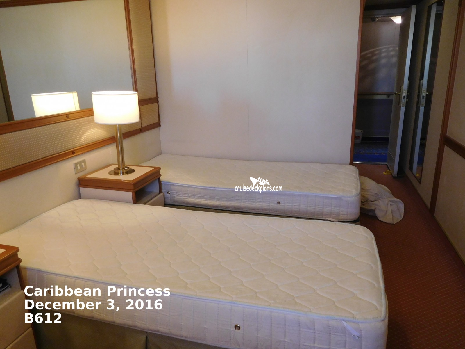 Caribbean Princess Cabin B612