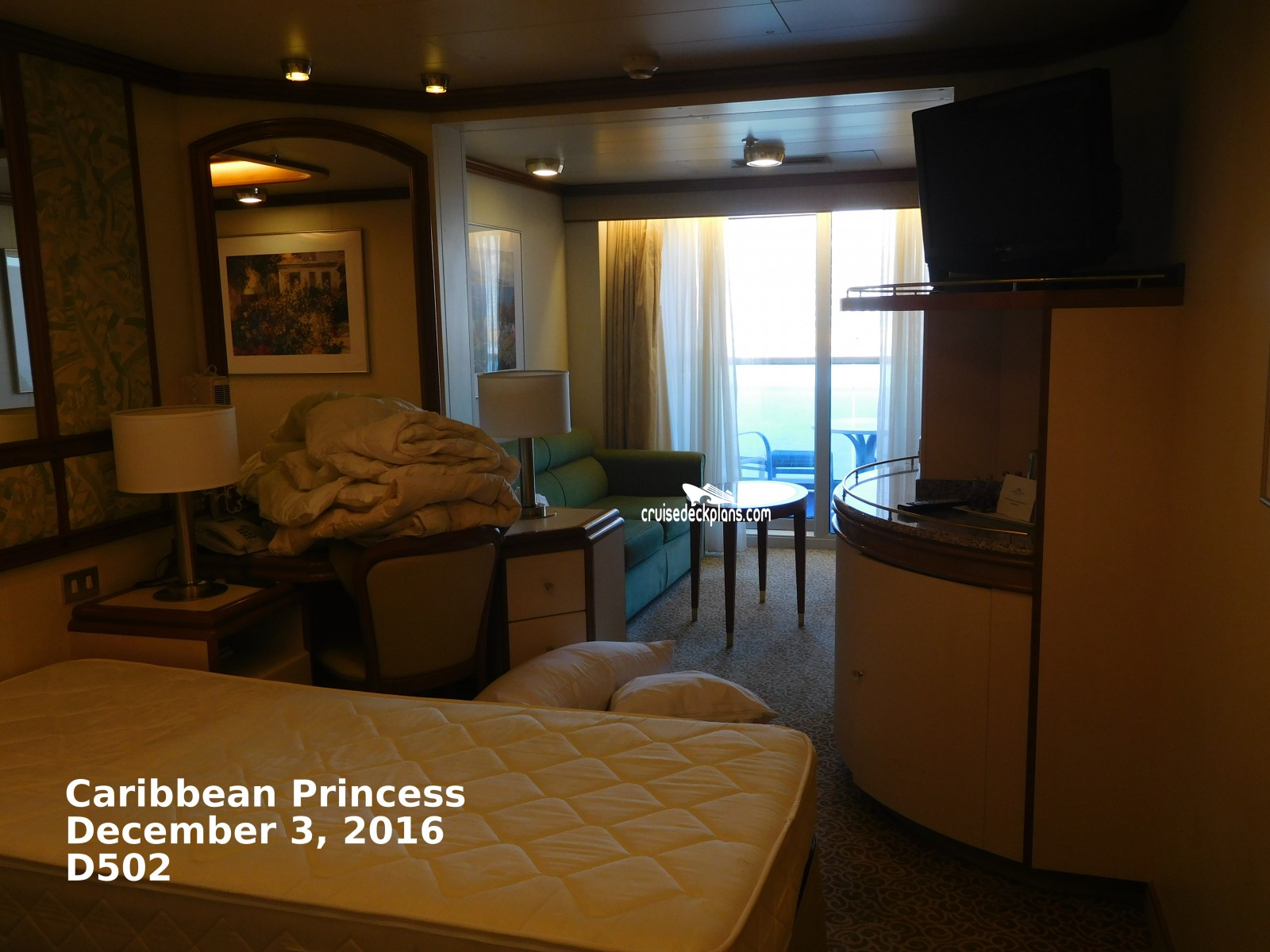 Caribbean Princess Cabin D502