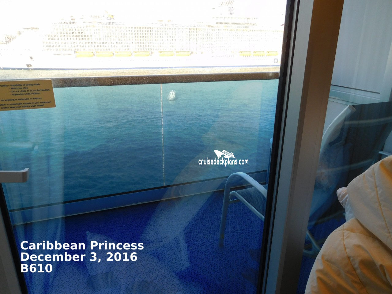 Stateroom B610 Caribbean Princess