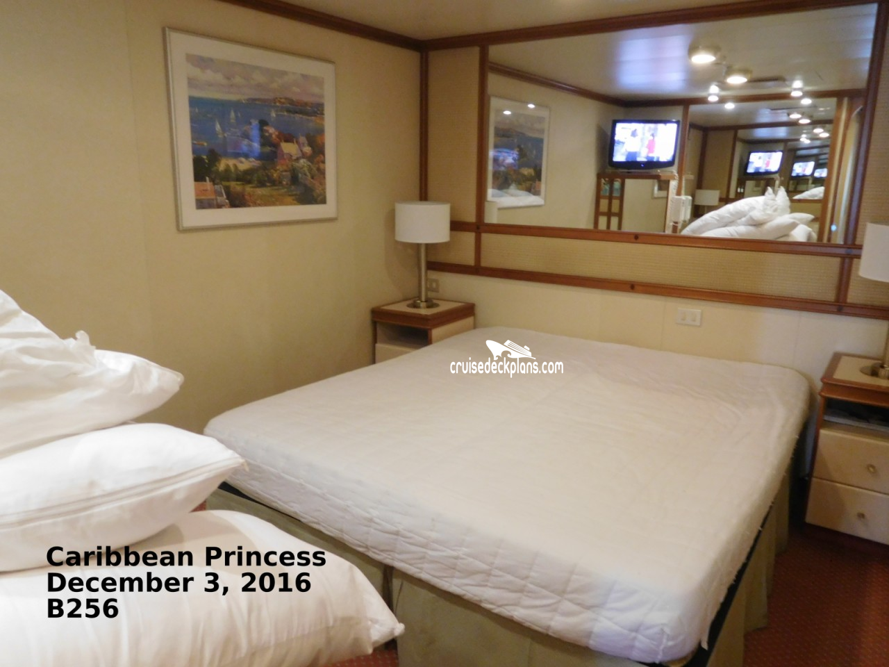 Cabin B256 Caribbean Princess Stateroom