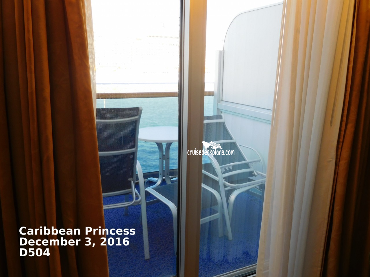 Cabin D504 Caribbean Princess Stateroom