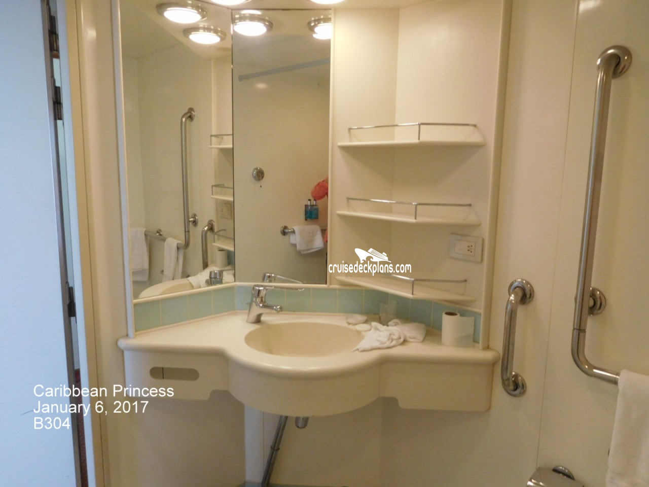 Stateroom B304 Caribbean Princess
