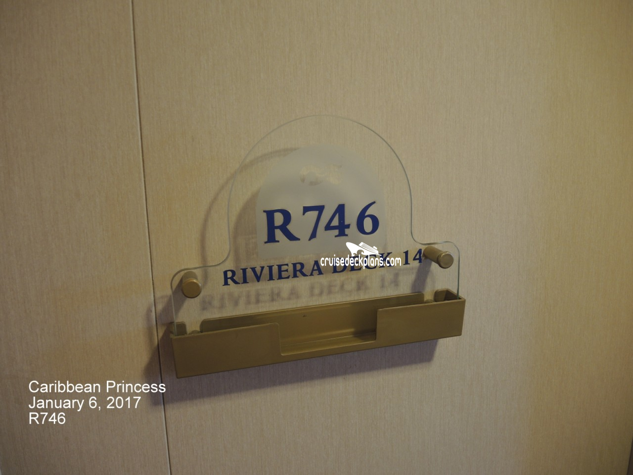 Stateroom R746 Caribbean Princess