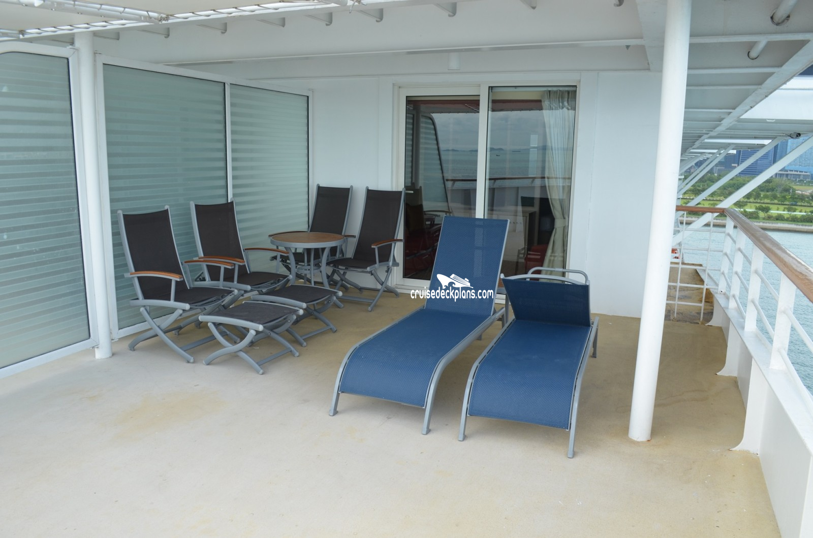 Celebrity Constellation Family Verandah (Sunset Suite) Details and Pictures