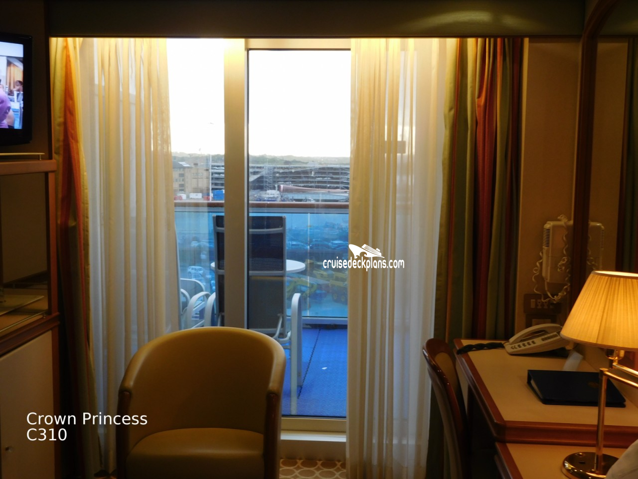 Stateroom C310 Crown Princess
