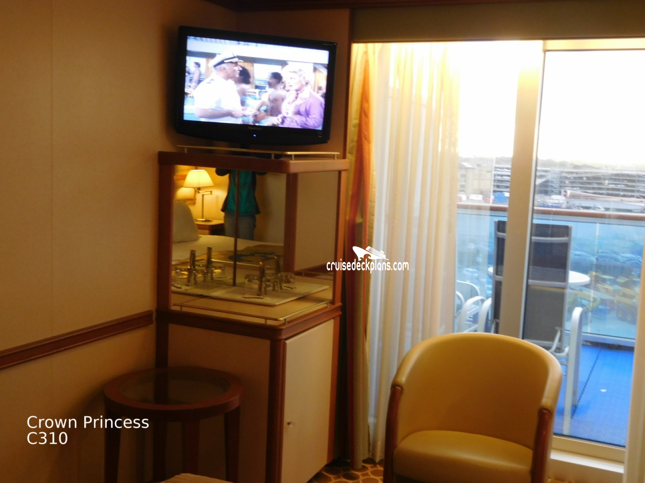 Stateroom C310 Crown Princess