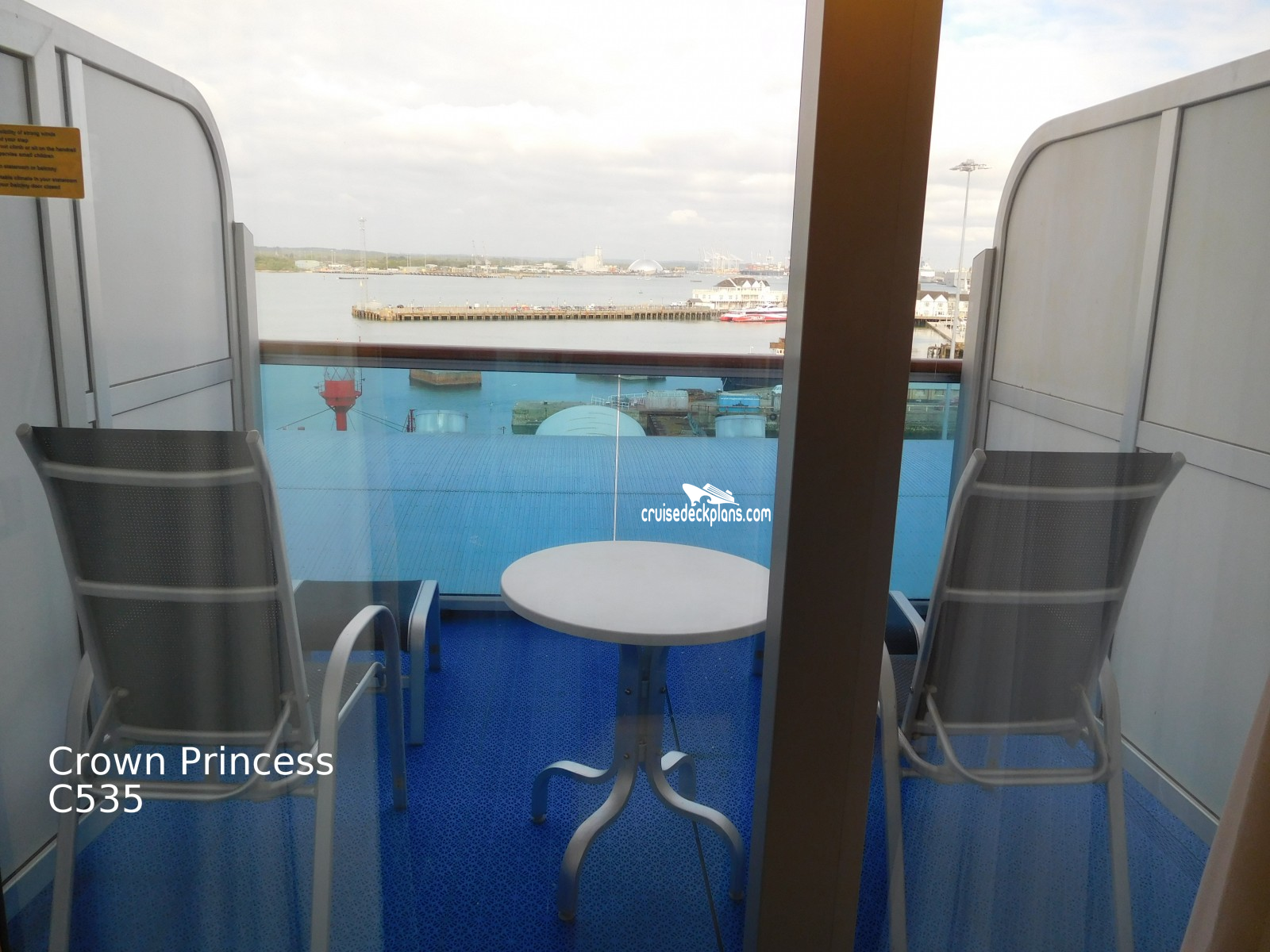 Crown Princess Cabin C535