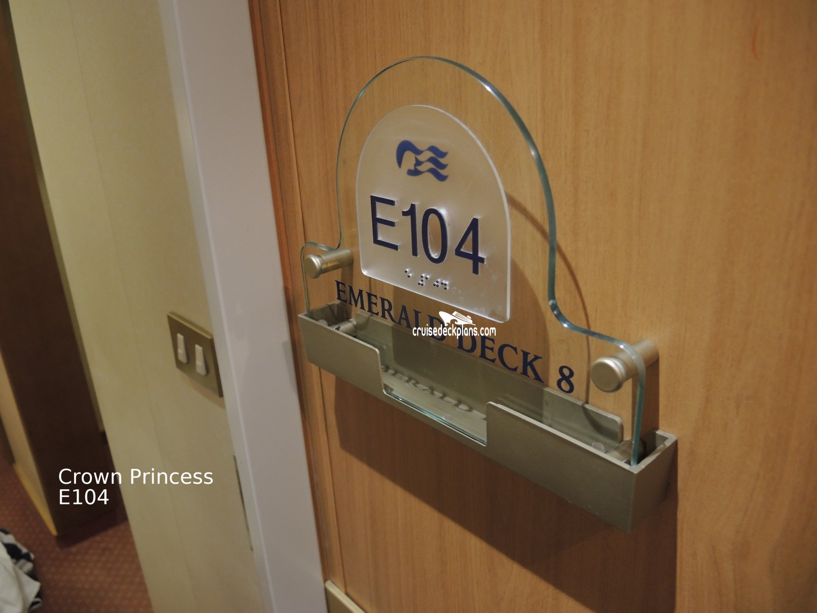 Crown Princess Cabin E104