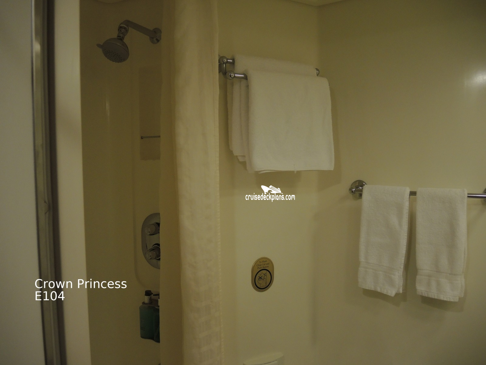 Crown Princess Cabin E104