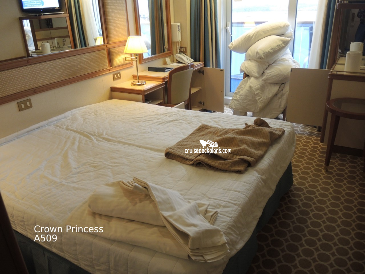 Stateroom A509 Crown Princess