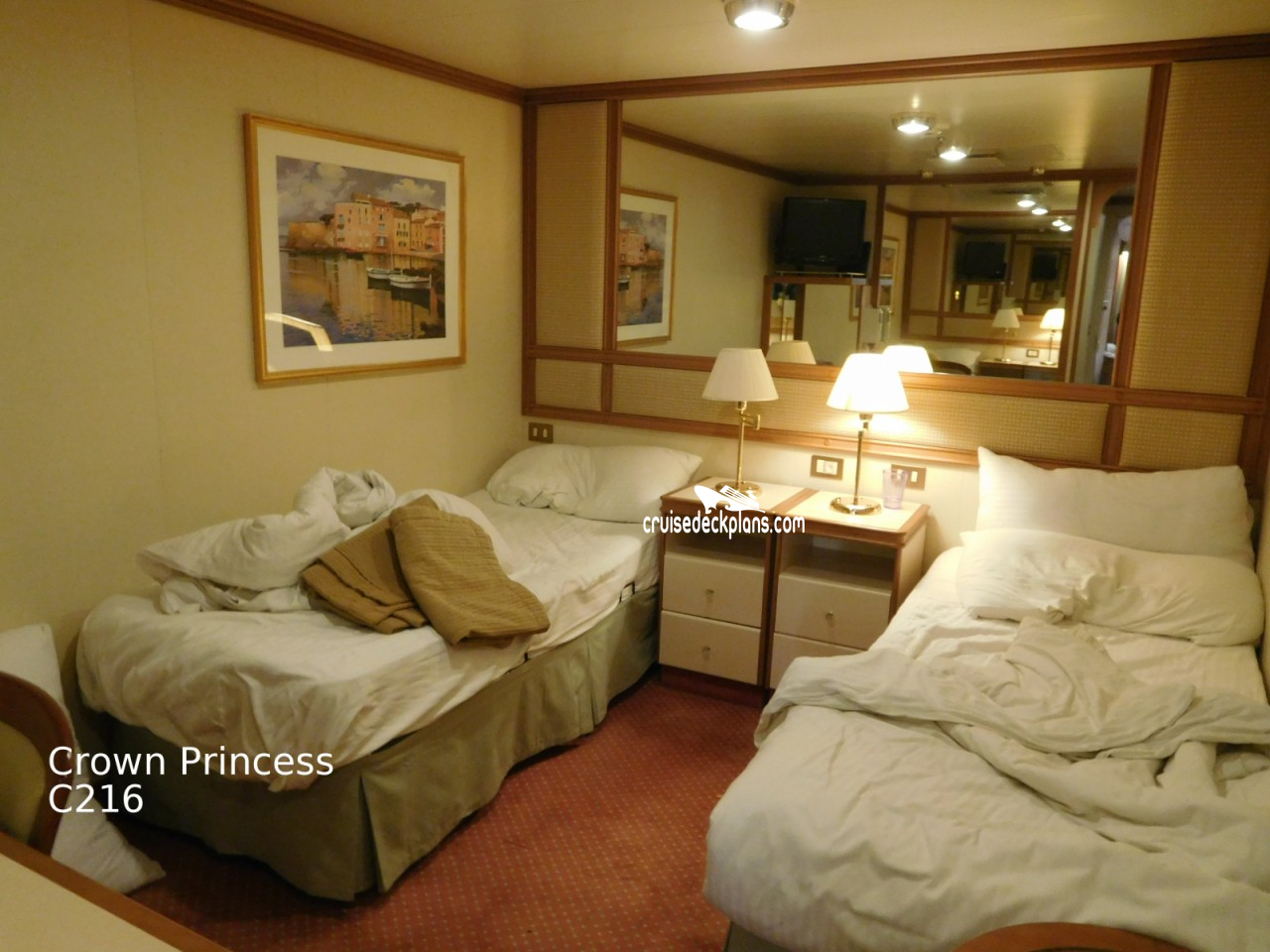 Stateroom C216 Crown Princess