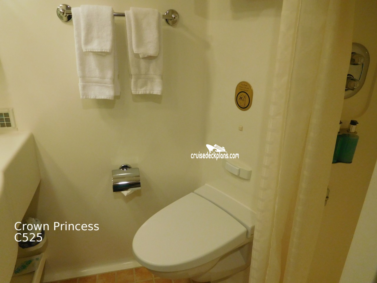 Stateroom C525 Crown Princess