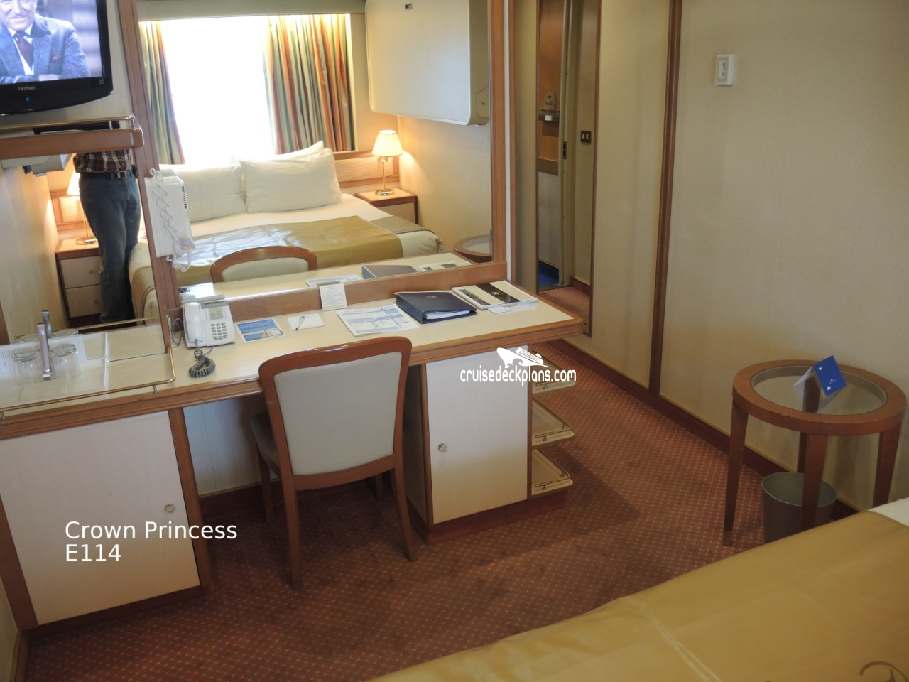 Crown Princess Cabin C748 Category S3 Balcony Suite