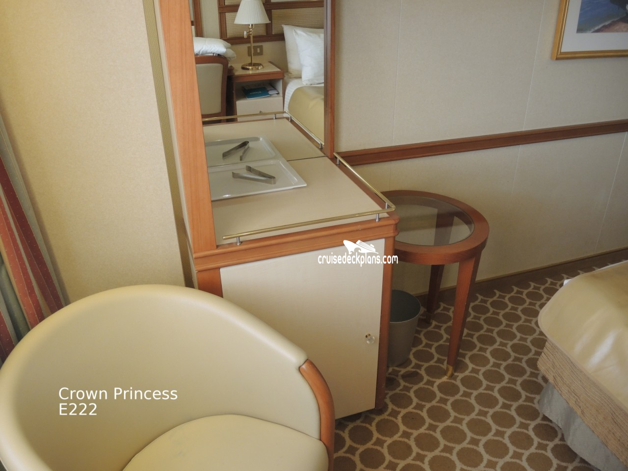 Stateroom E222 Crown Princess