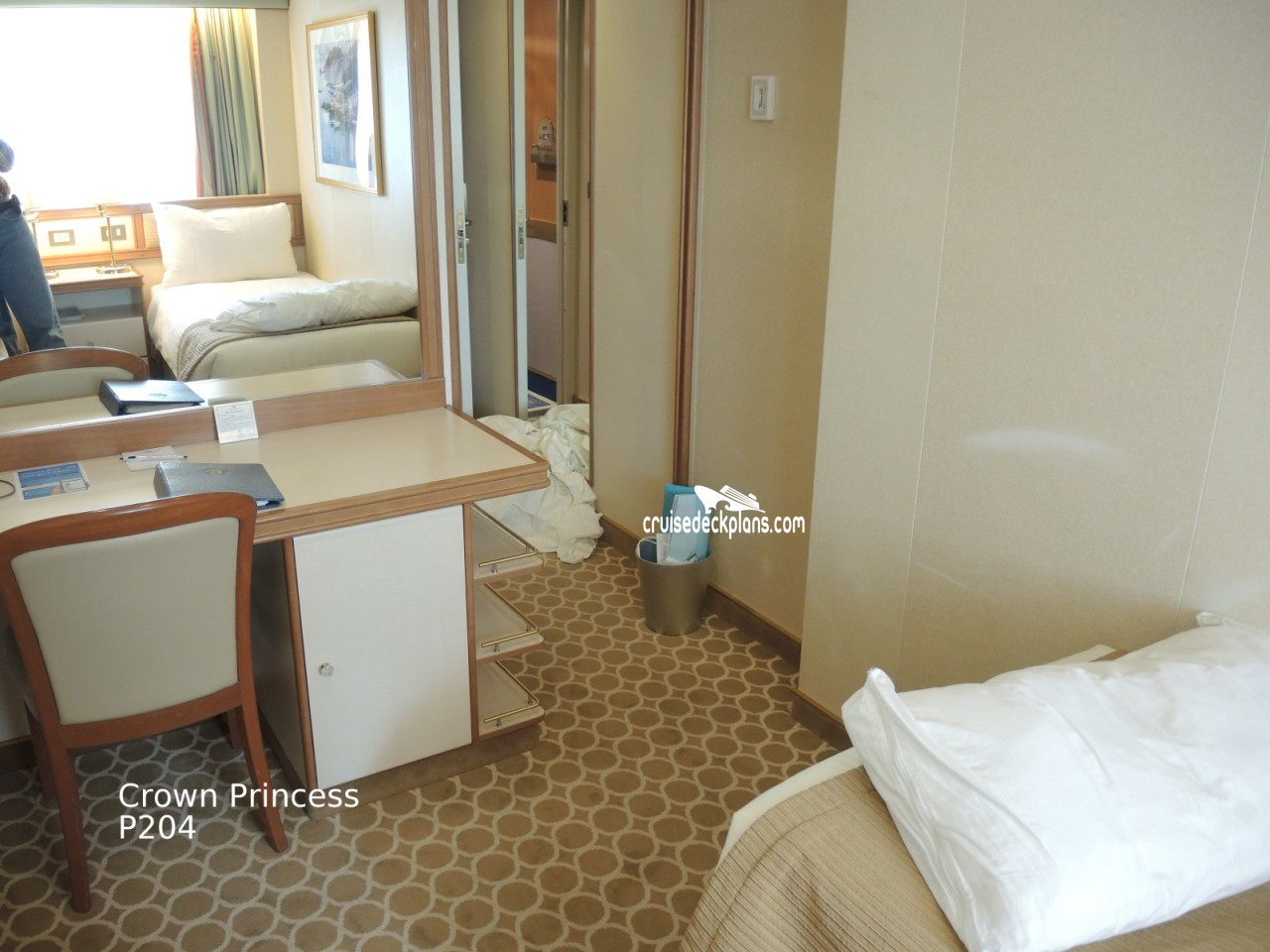 Stateroom P204 Crown Princess