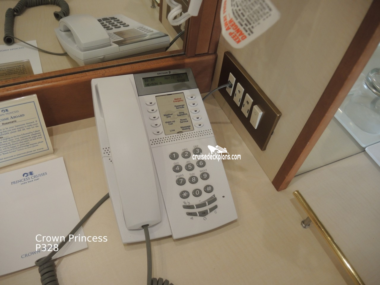 Stateroom P328 Crown Princess