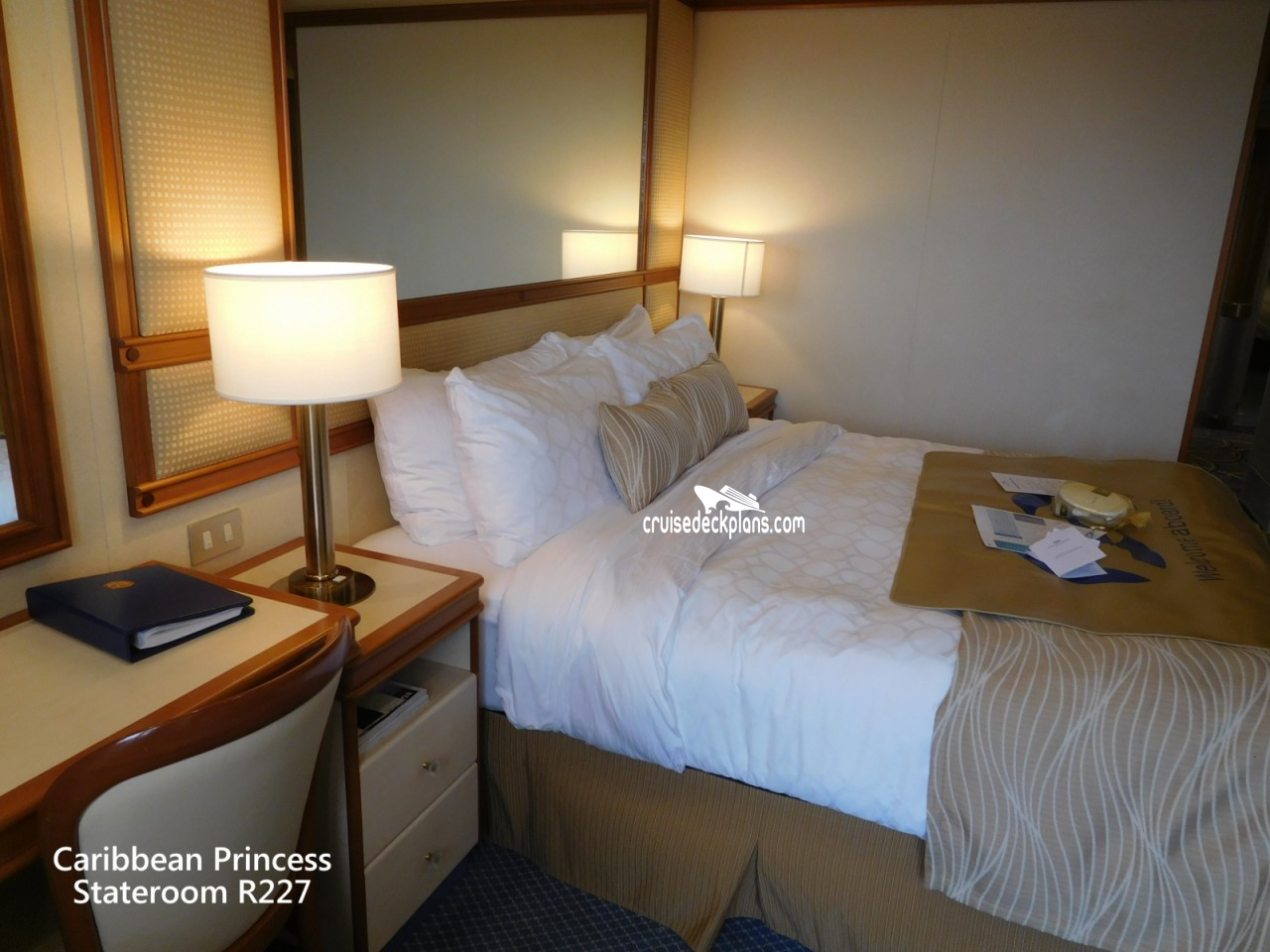 Cabin R227 Caribbean Princess Stateroom