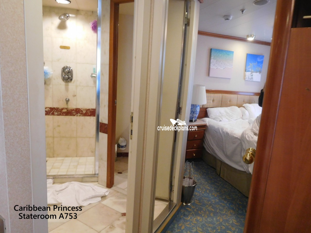 Cabin A753 Caribbean Princess Stateroom