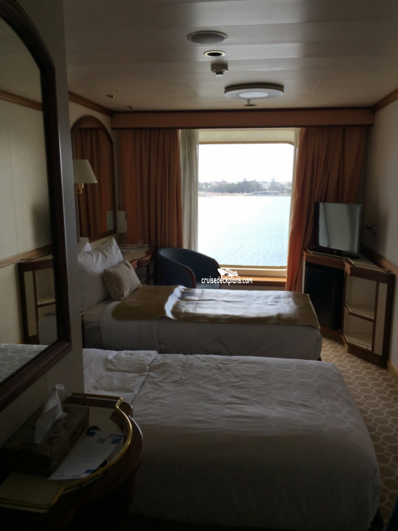 Sun Princess II Oceanview Stateroom Details