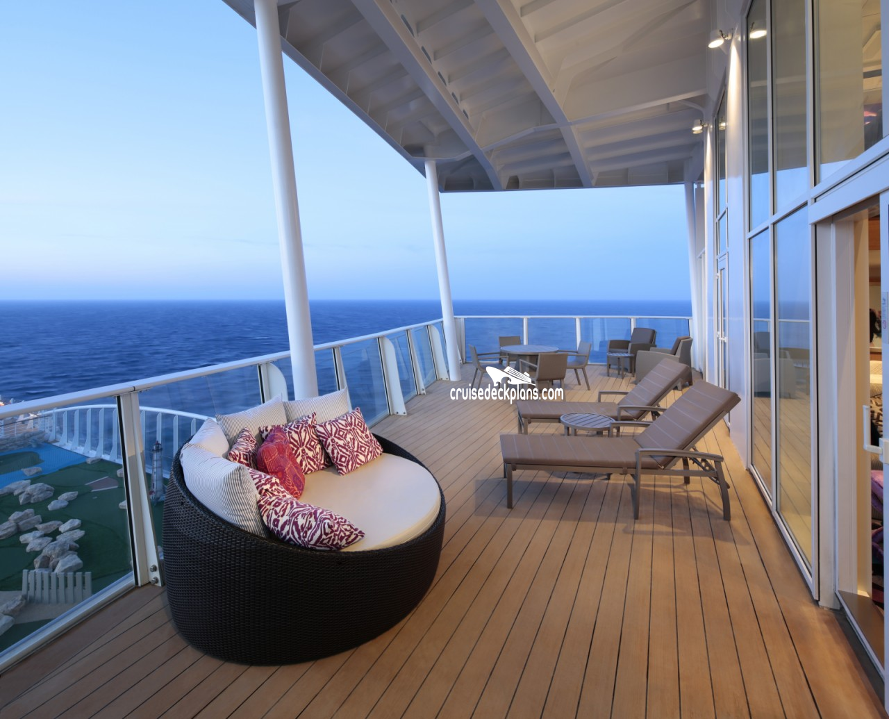 Symphony of the Seas Star Loft Suite Stateroom