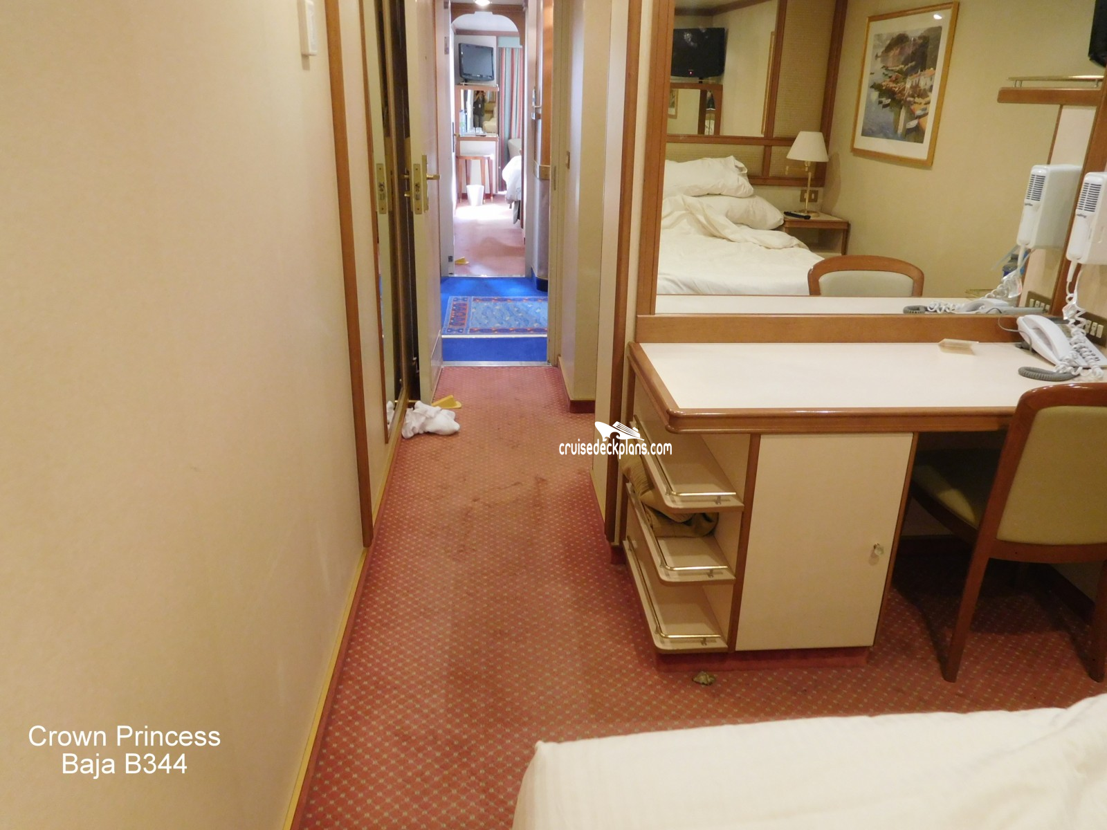 Crown Princess Cabin B344