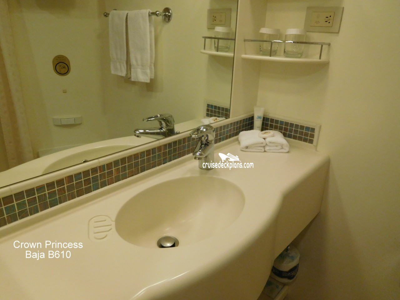 Stateroom B610 Crown Princess