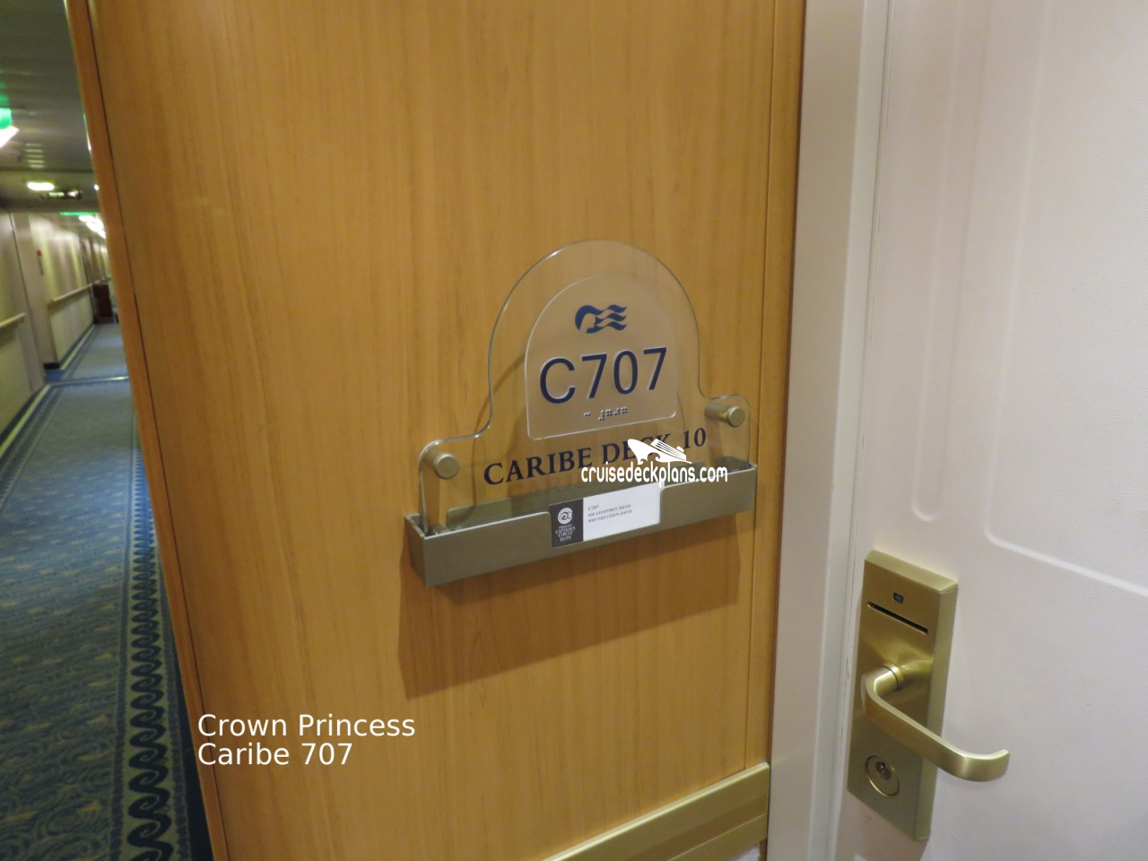 Stateroom C707 Crown Princess