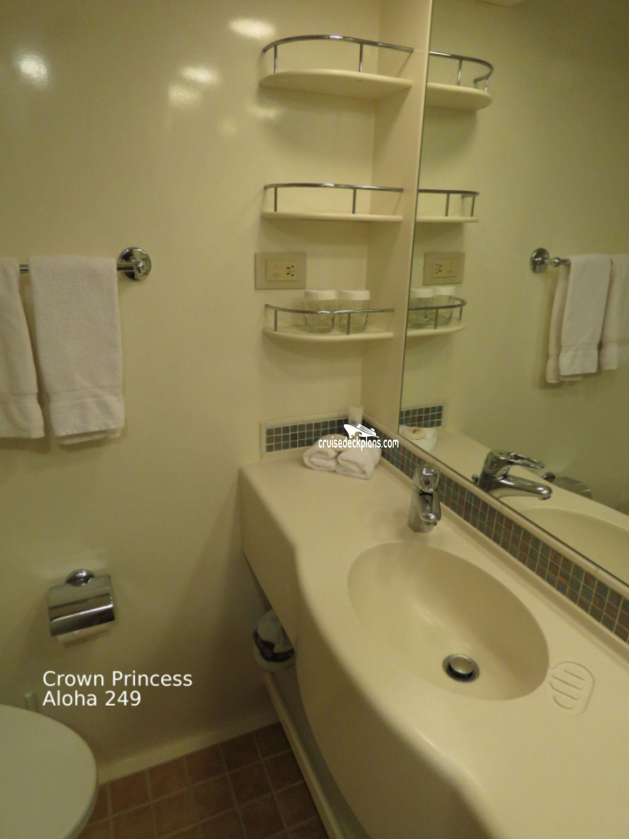 Stateroom A249 Crown Princess