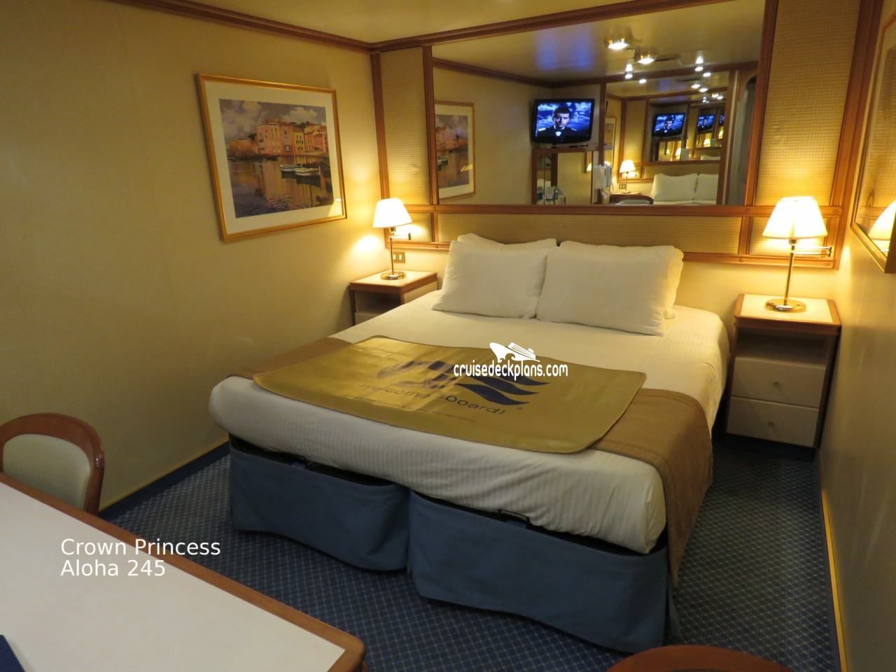 Stateroom A245 Crown Princess