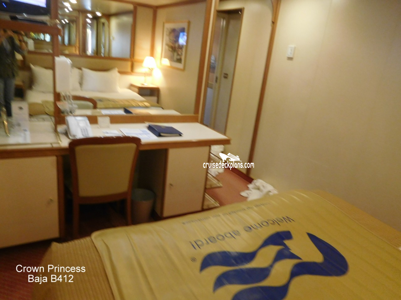 Stateroom B412 Crown Princess