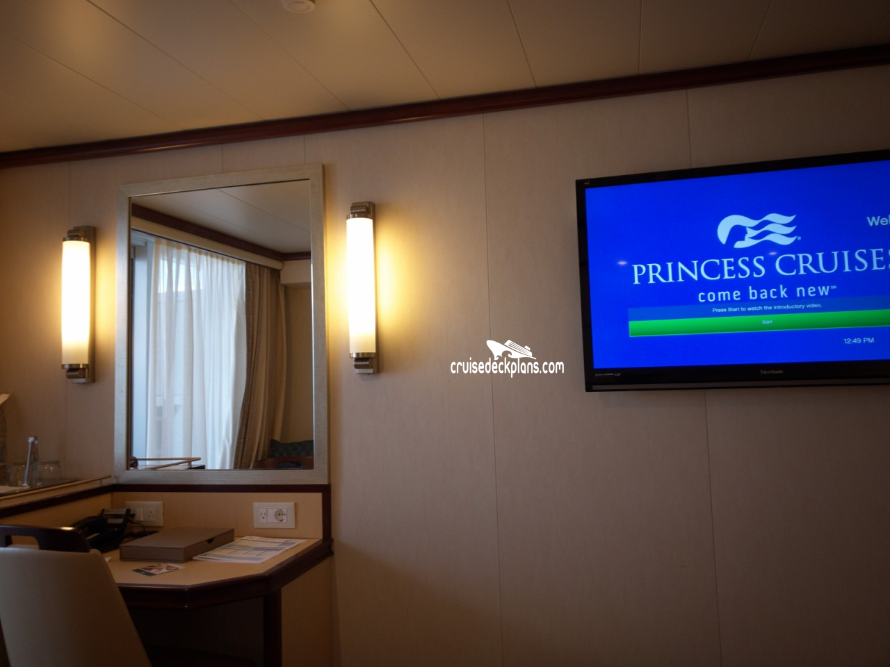 Cabin D728 Royal Princess III Stateroom