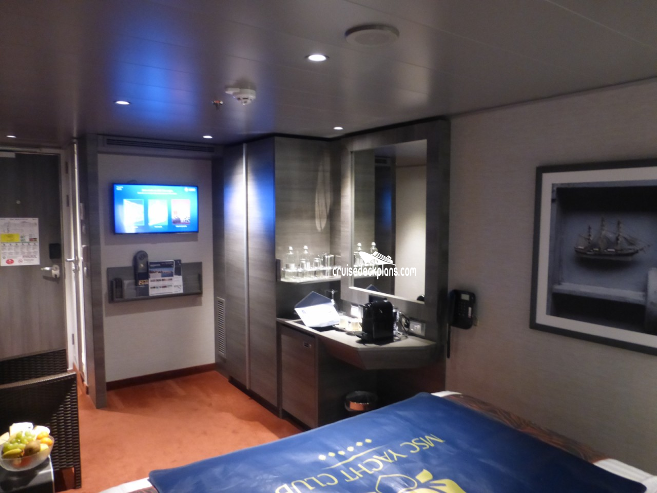 Cabin 16012 MSC Meraviglia Stateroom