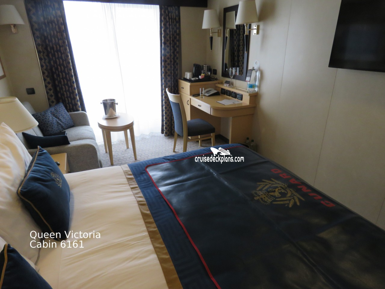 Stateroom 6161 Queen Victoria