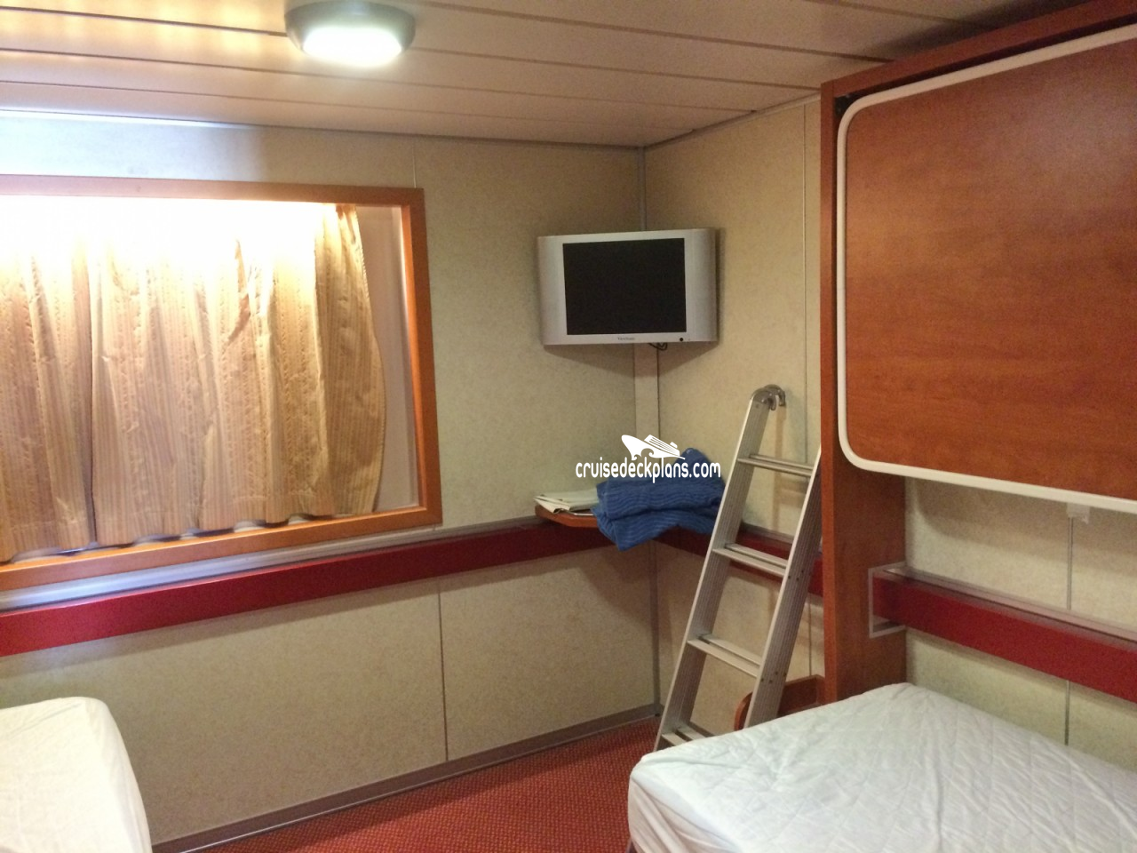 Stateroom E25 Carnival Inspiration