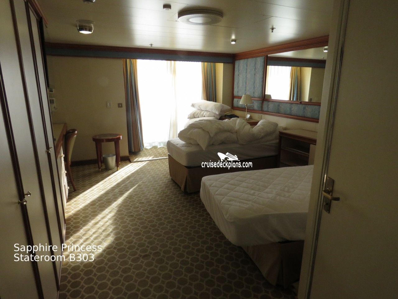 Stateroom B303 Sapphire Princess