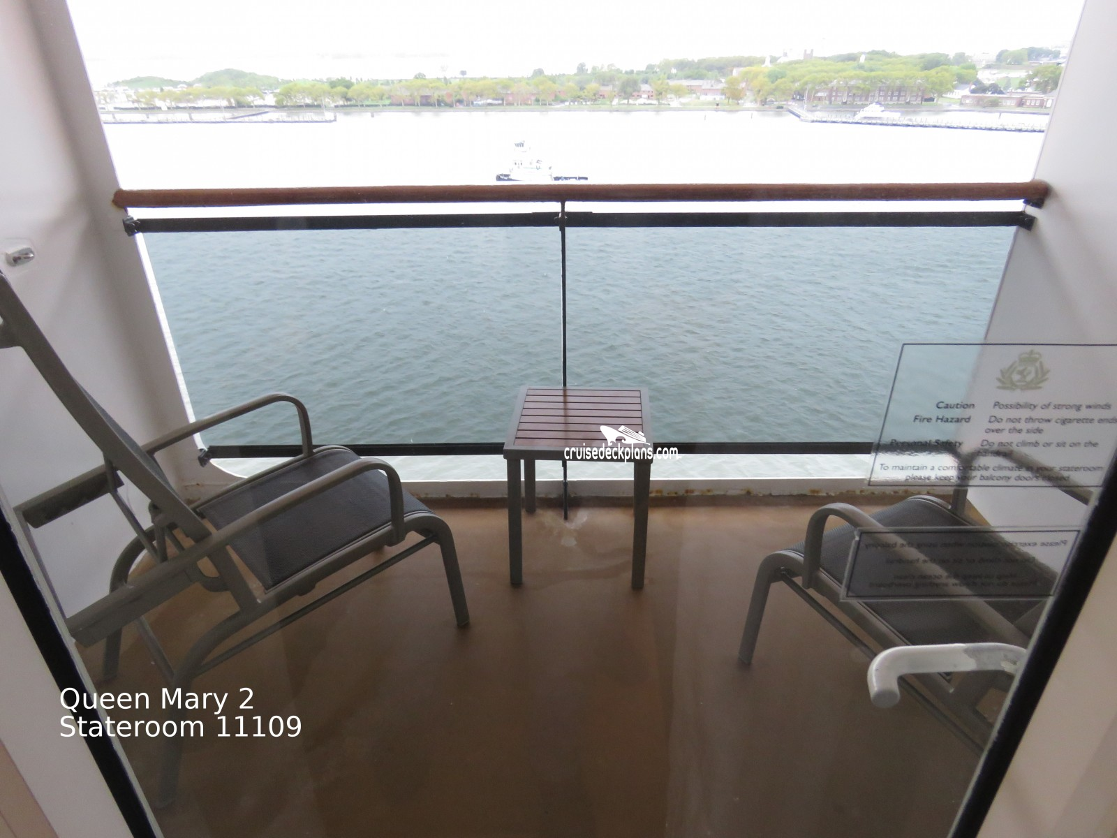 Queen Mary 2 Cabin 11109