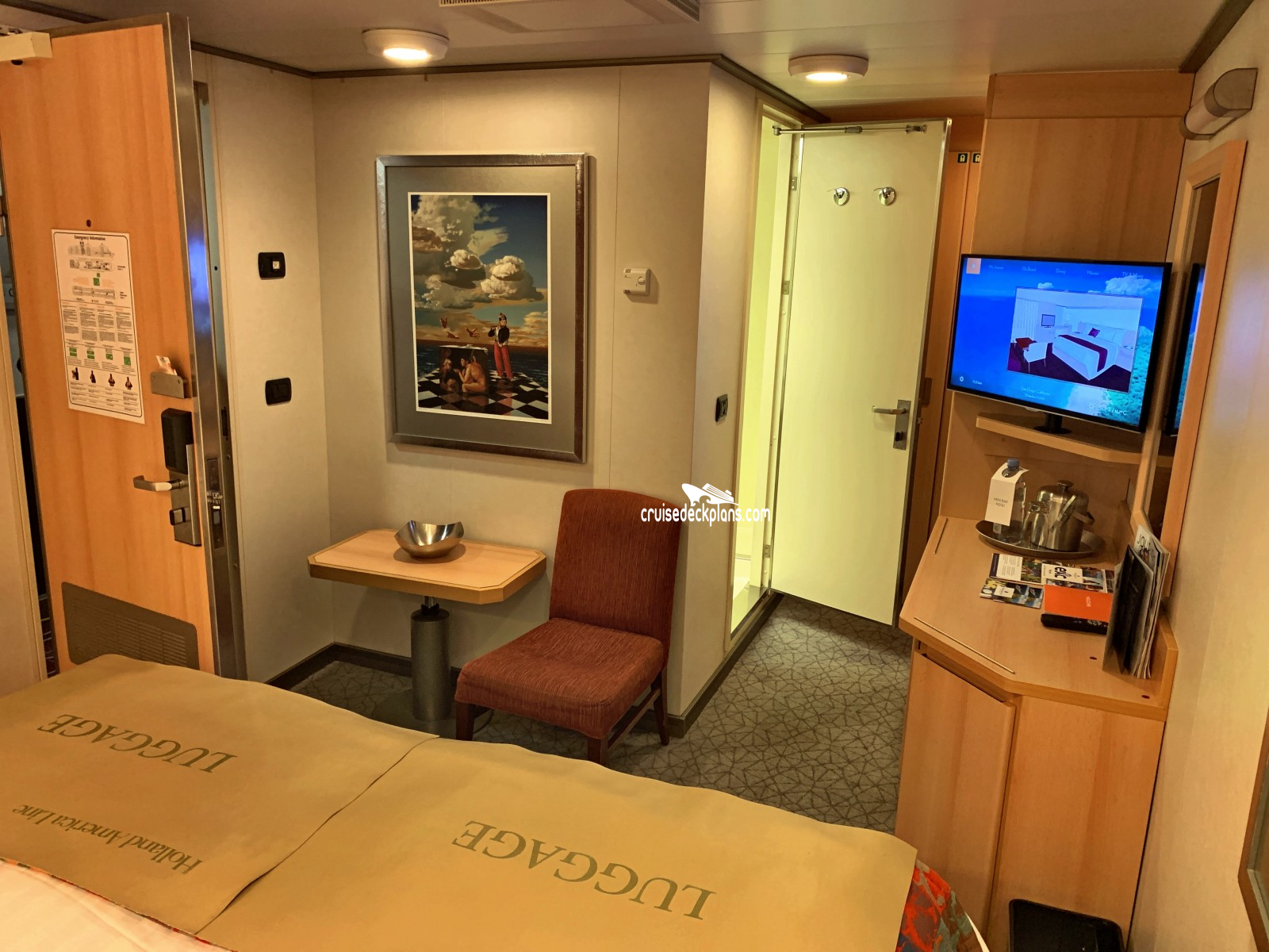 Eurodam Interior Details and Pictures