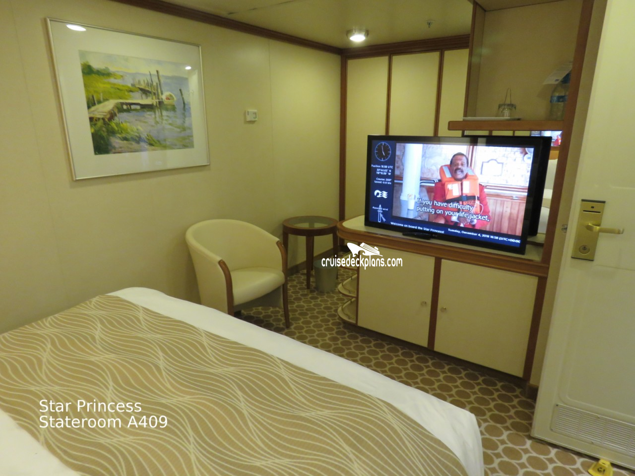 Cabin A409 Star Princess II Stateroom