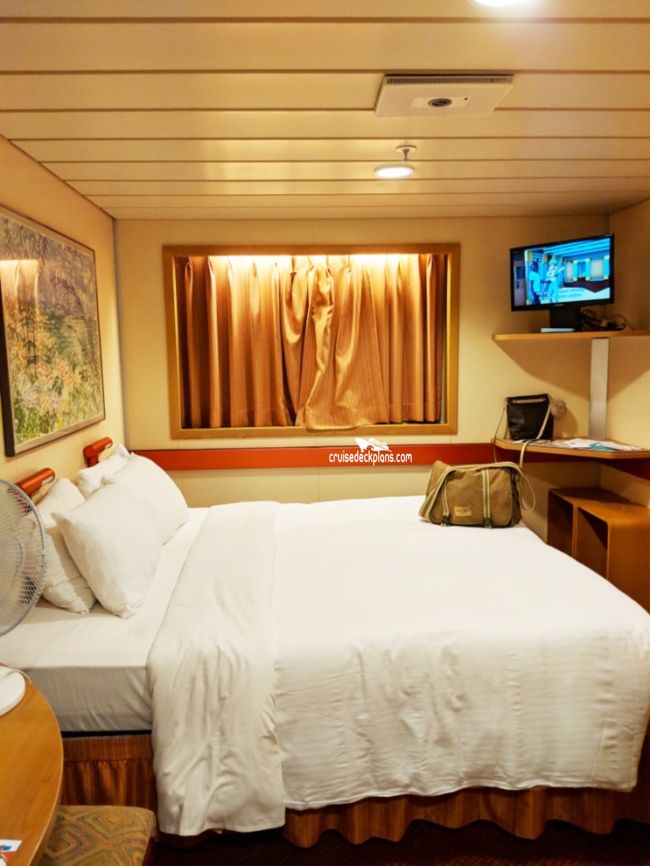 Stateroom E224 Carnival Fantasy