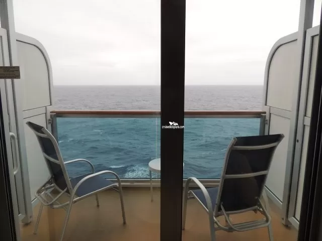 Best of the obstructed view balcony cabins on Discovery Princess ...