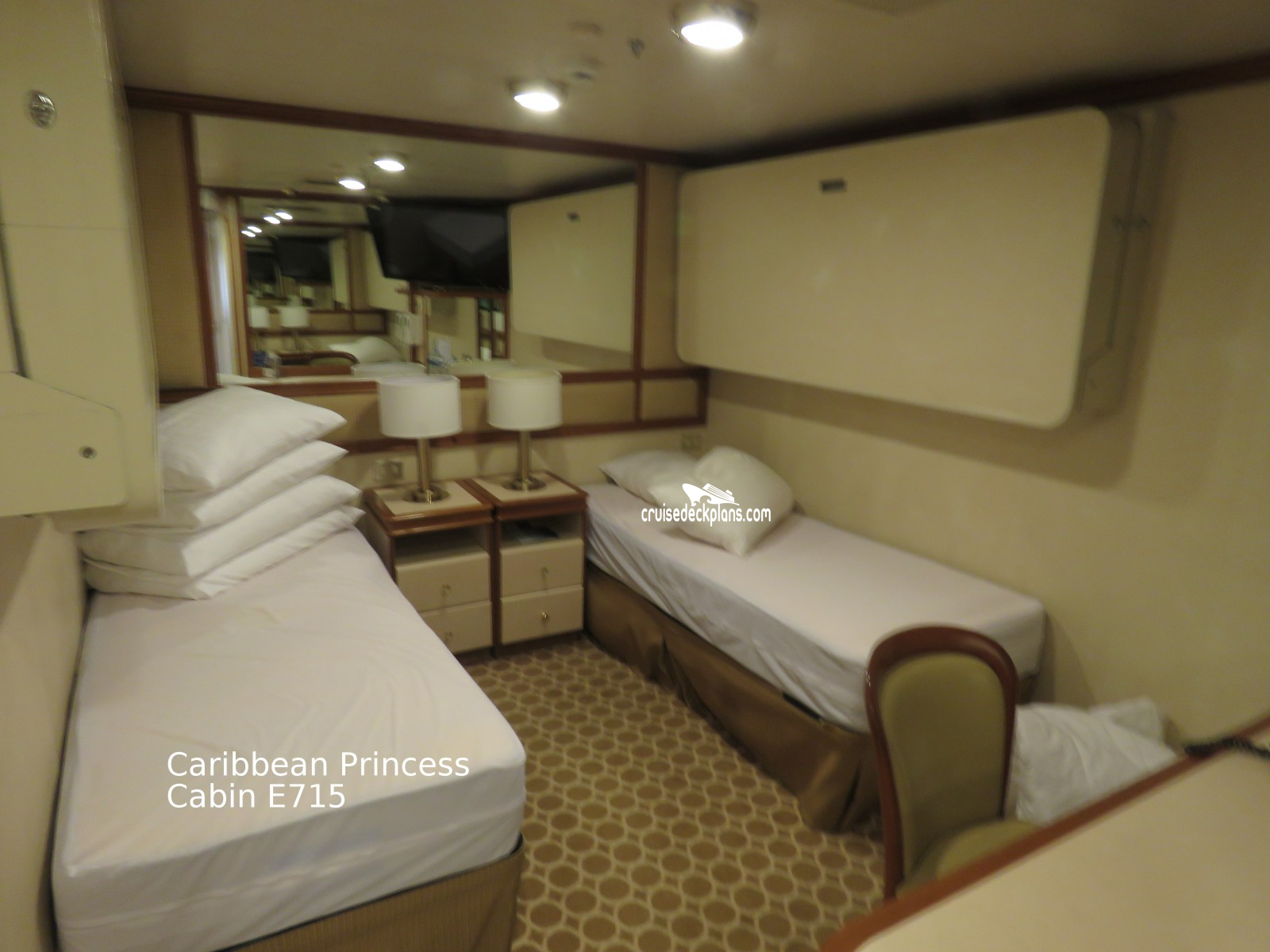 Caribbean Princess Cabin E715