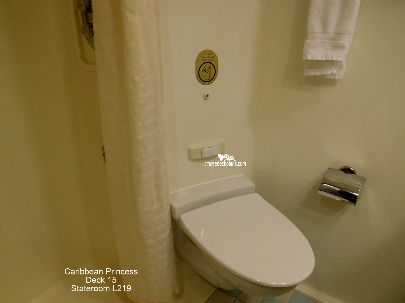 Caribbean Princess Cabin L219
