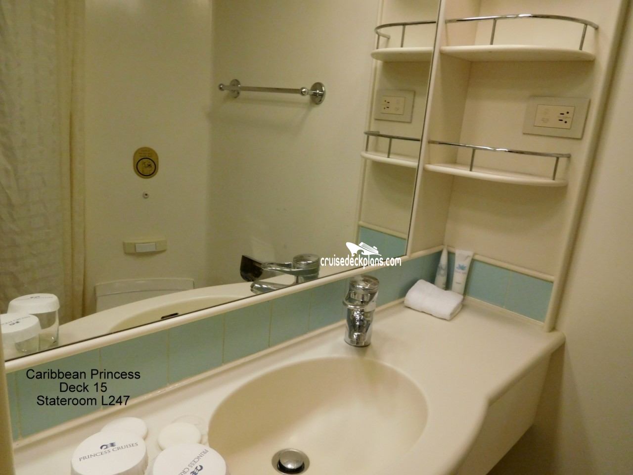 Cabin L247 Caribbean Princess Stateroom